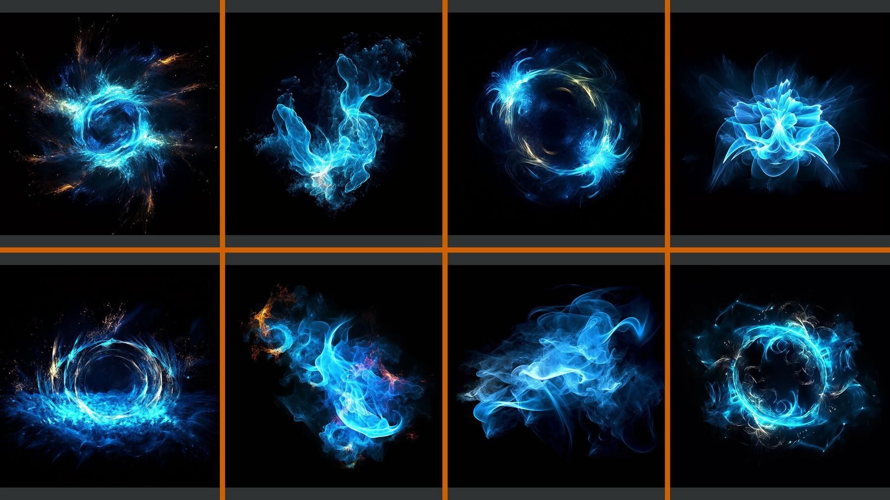 超强魔法特效图形Magical Effect Overlays，169个魔法师必备惊人效果 - 我的网站