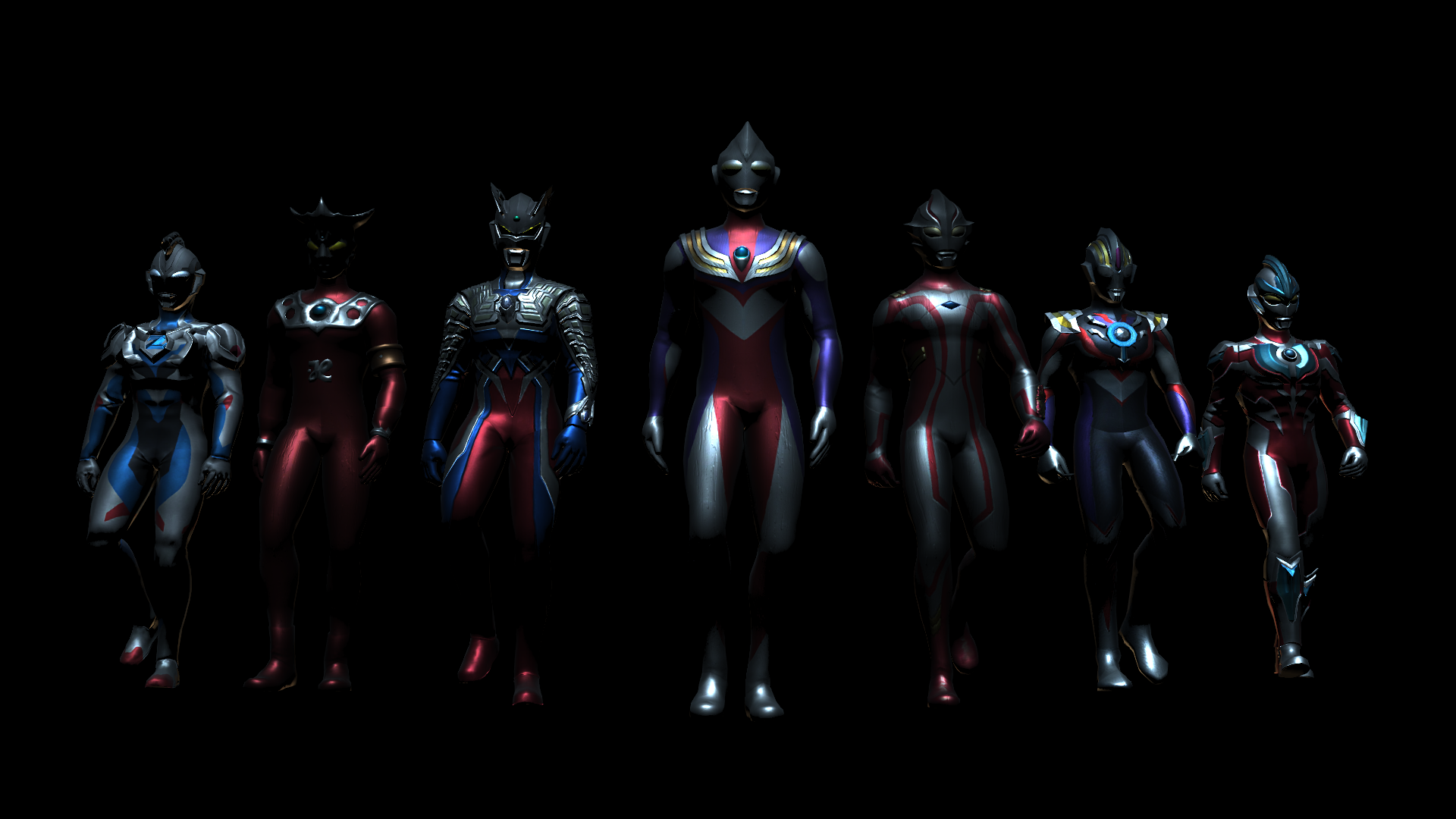 模仿奥特曼集结手游PV海报E3D工程文件，迪迦赛罗等6大该溜子出场！ - 我的网站